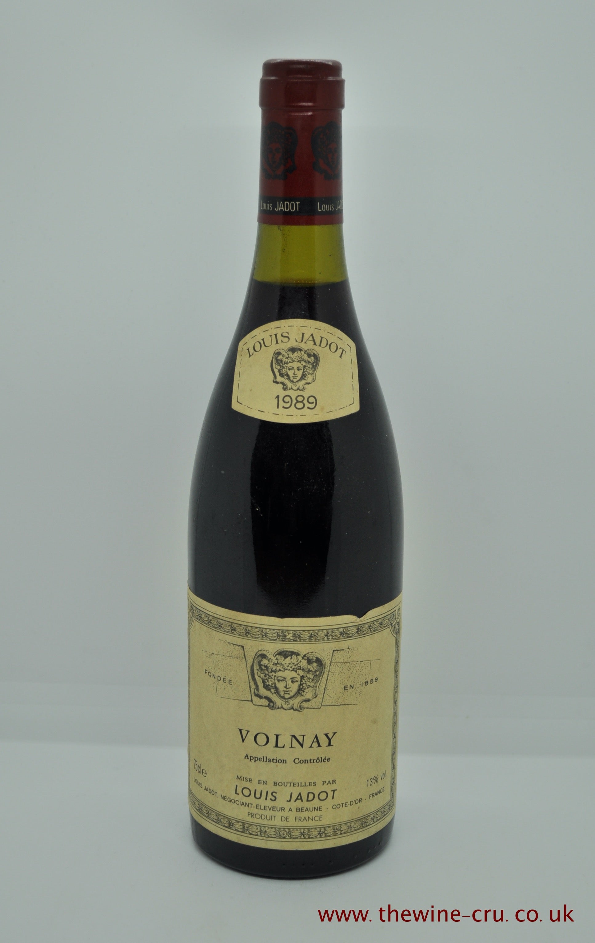Volnay Louis Jadot Vintage 1989 France Burgundy The Wine Cru