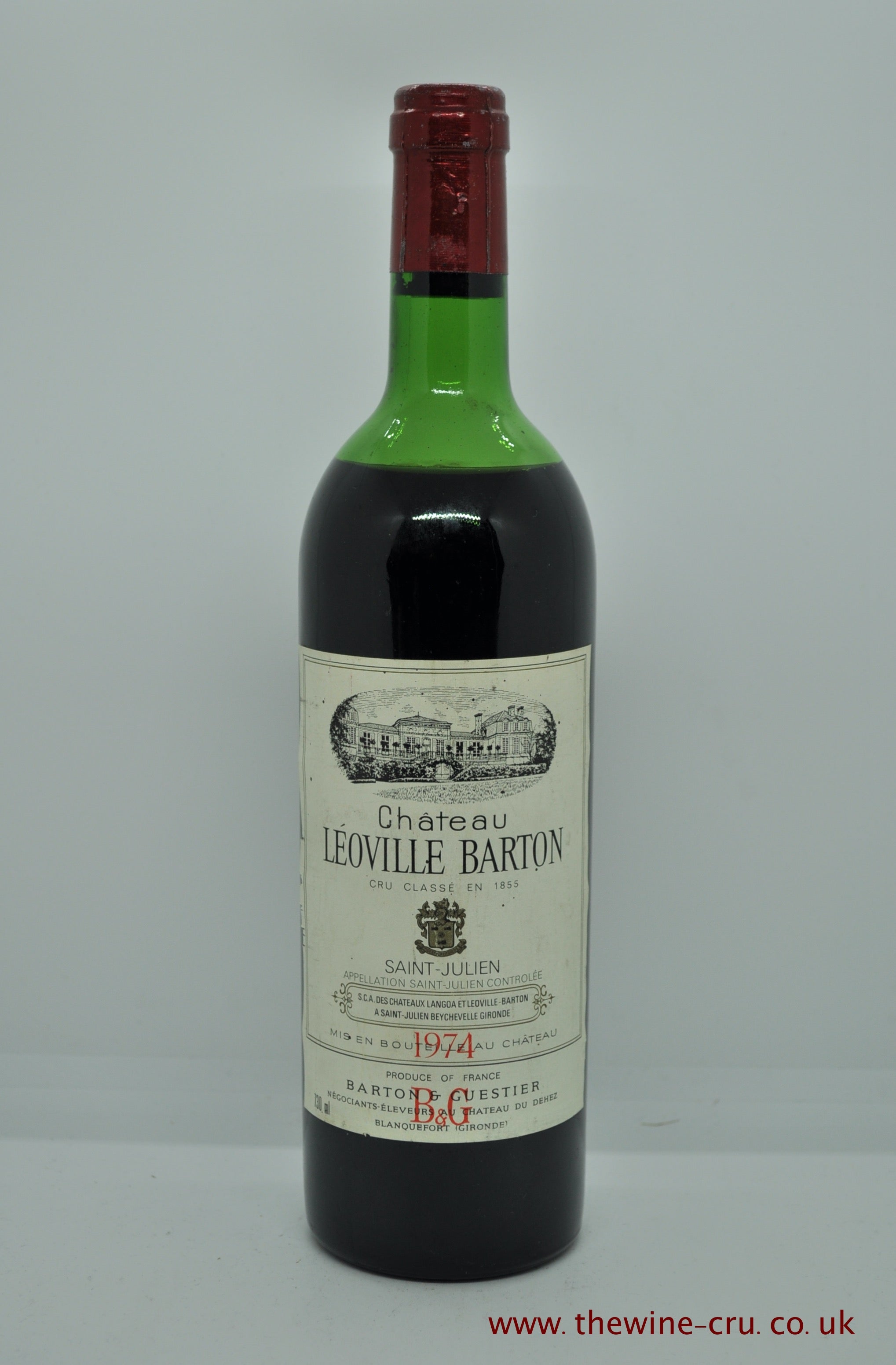 Chateau Leovillle Barton 1974 France, Bordeaux – The Wine-Cru